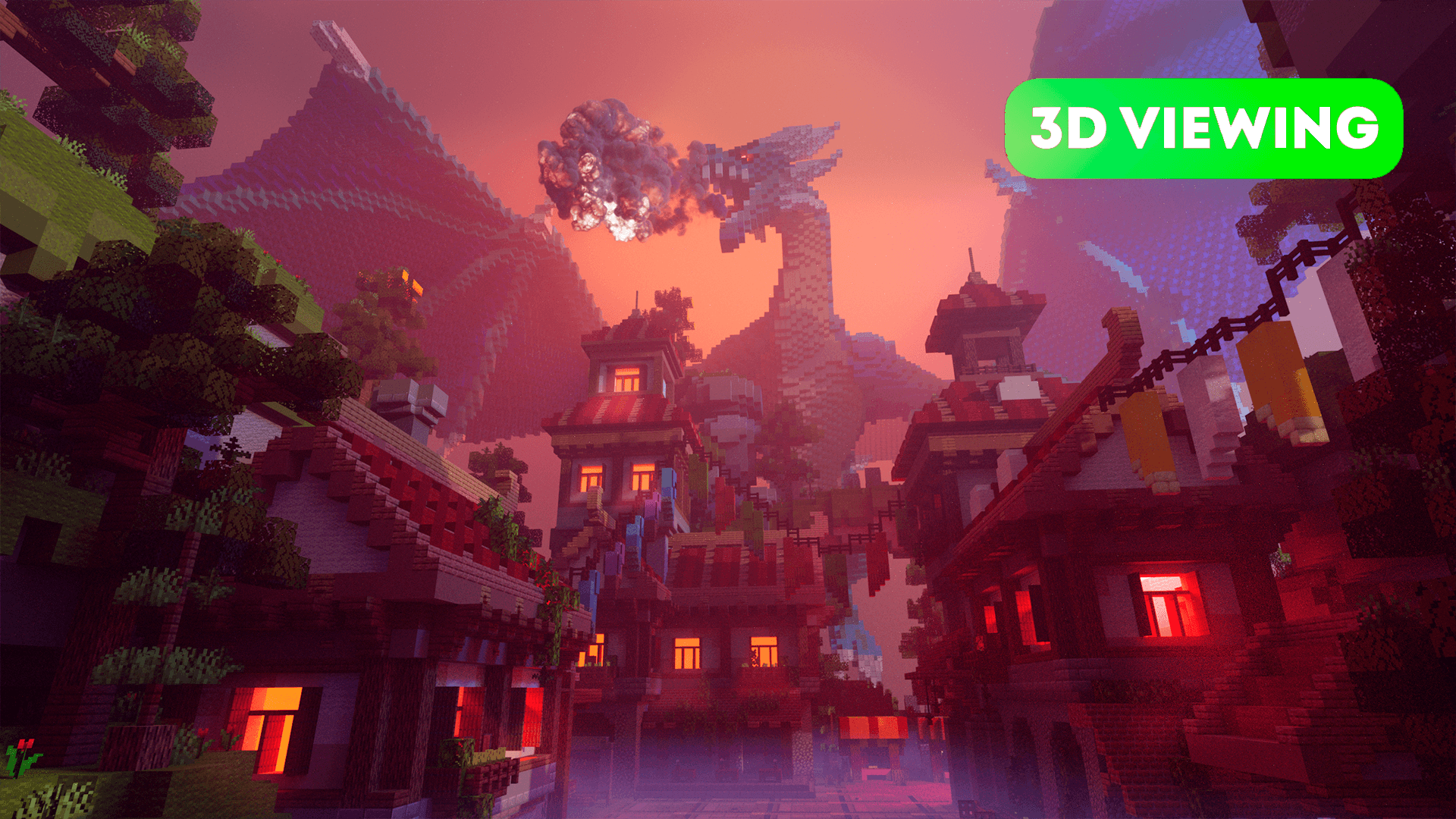 Dragon Village - Minecraft Spawn | BuiltByBit