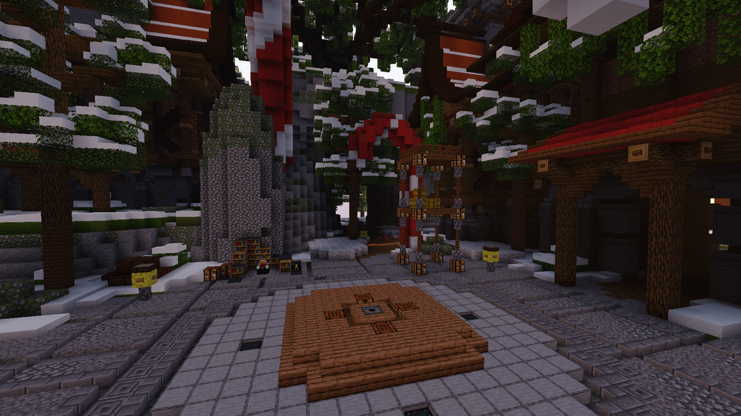 Winter Edition SMP spawn or lobby | BuiltByBit