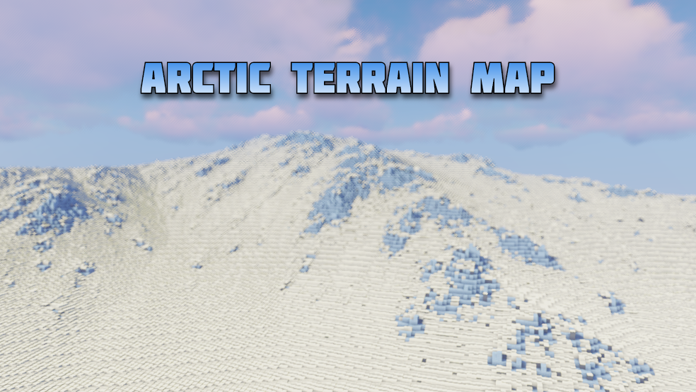 Arctic Terrain Map 2000x2000 | BuiltByBit