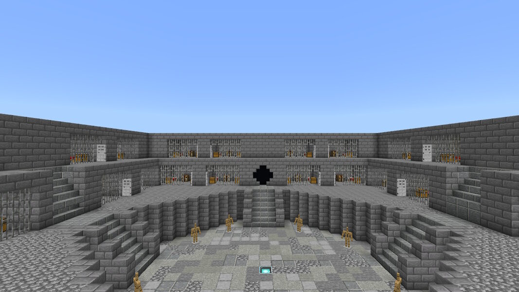 50x50 Prison Spawn/Hub | BuiltByBit
