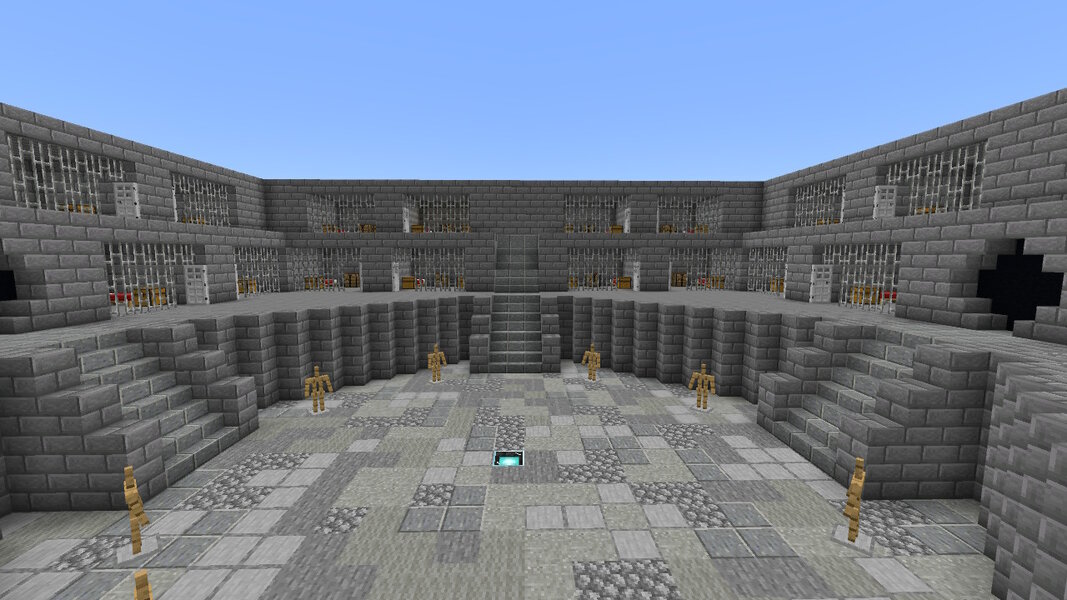 50x50 Prison Spawn/Hub | BuiltByBit