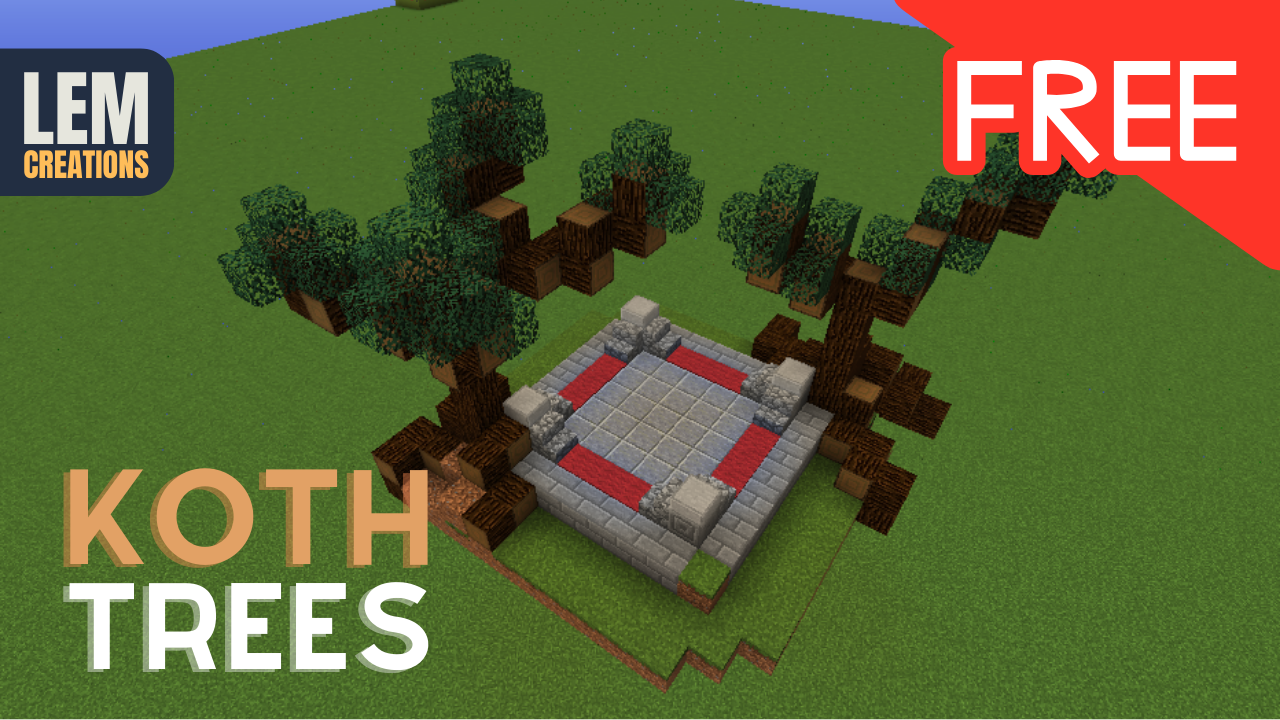 KoTH Trees - Free Build | BuiltByBit