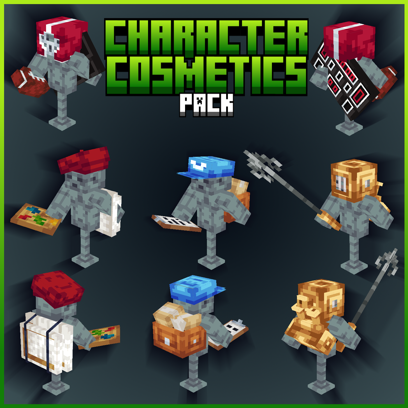 Character Cosmetics Pack | BuiltByBit