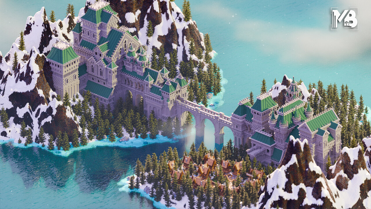 Big Medieval Village Spawn - 1352x744 | BuiltByBit