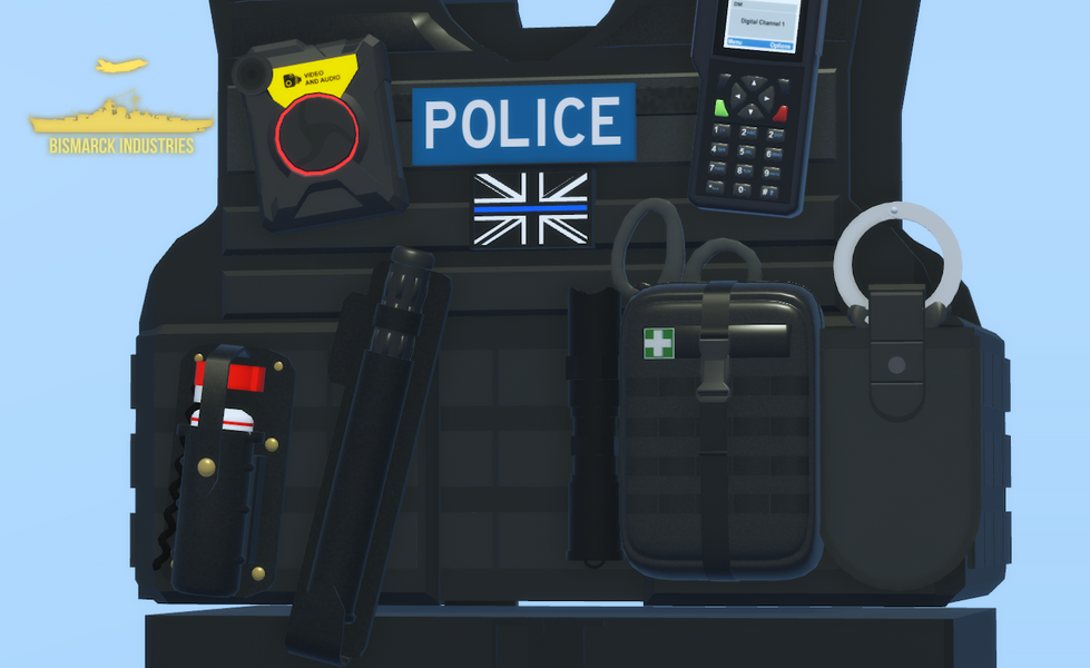 British Armed Firearms Officer Vest | BuiltByBit