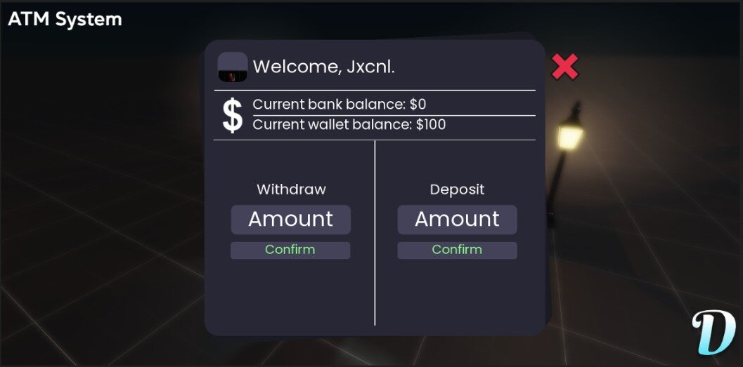 Advanced ATM System | BuiltByBit