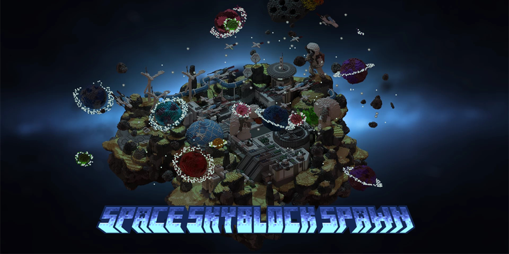 Space Skyblock Spawn | BuiltByBit