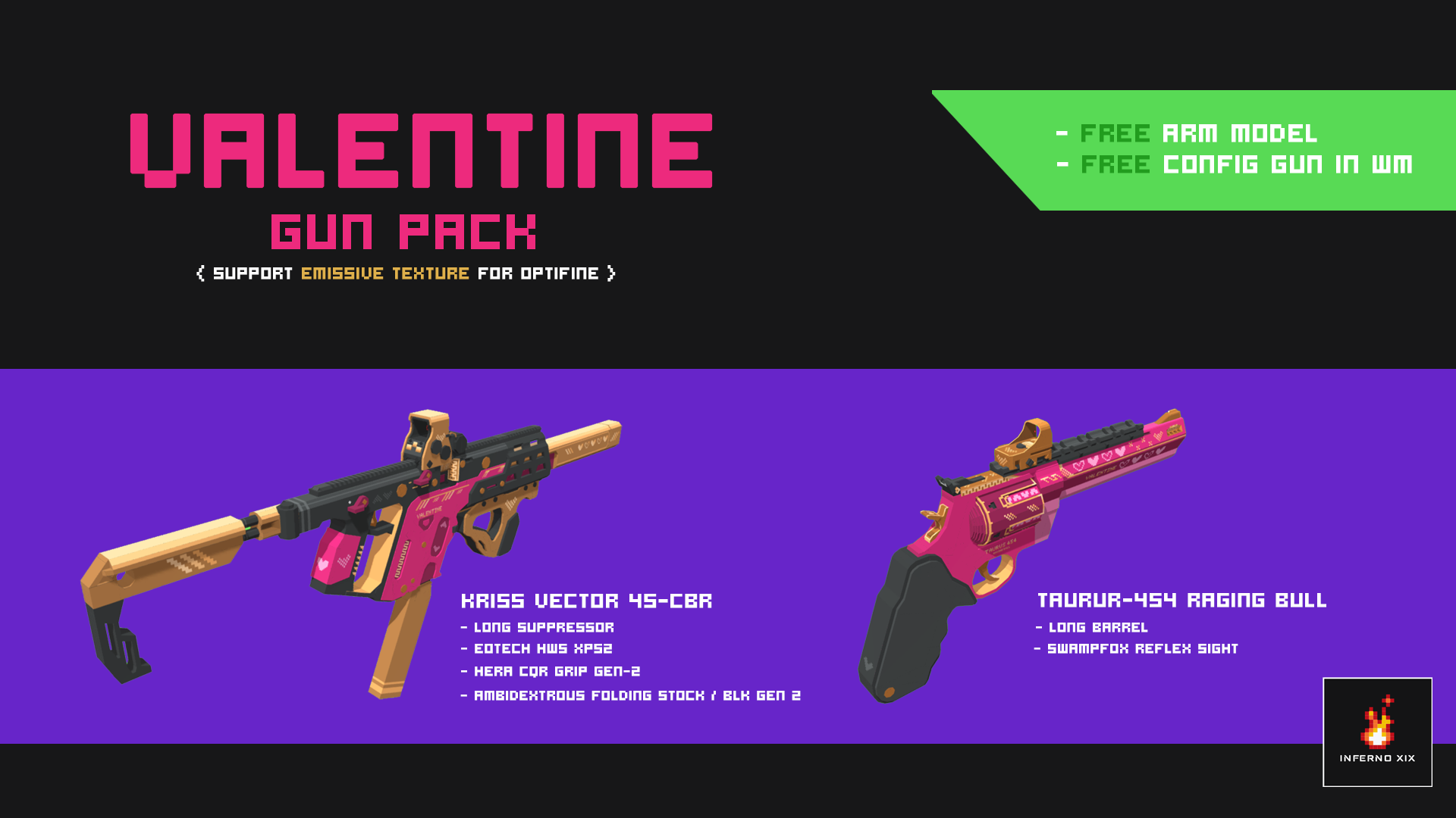 Valentine Gun Pack | BuiltByBit