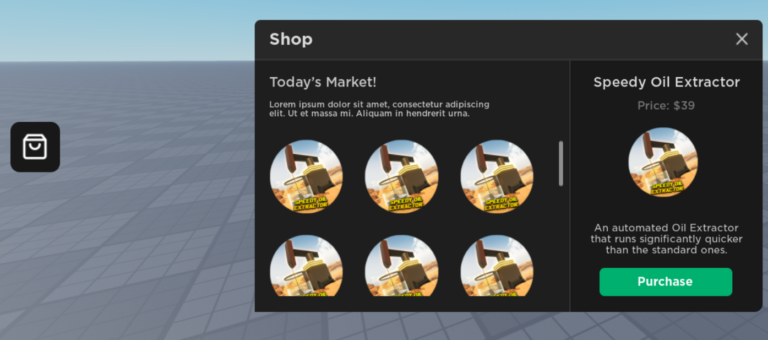 Gamepass Purchasing UI | BuiltByBit