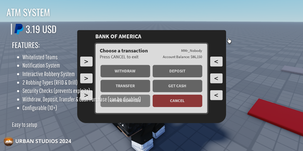 ATM System | BuiltByBit