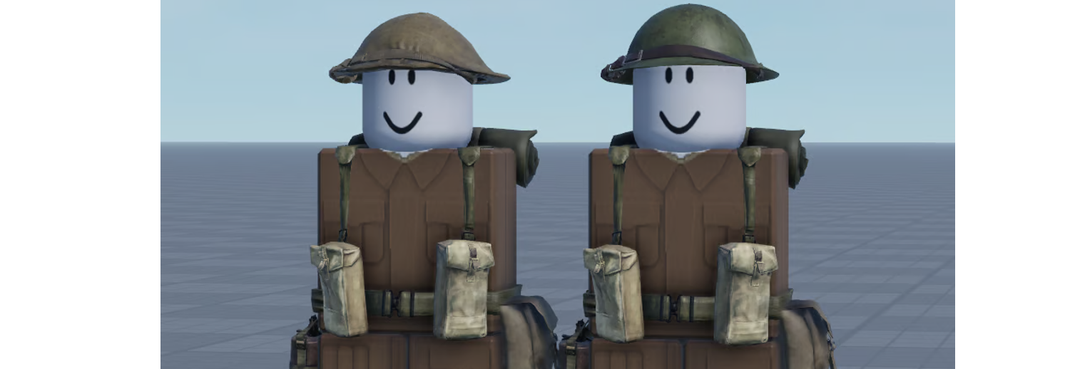 WW2 Helmet & Webbing Pack | BuiltByBit