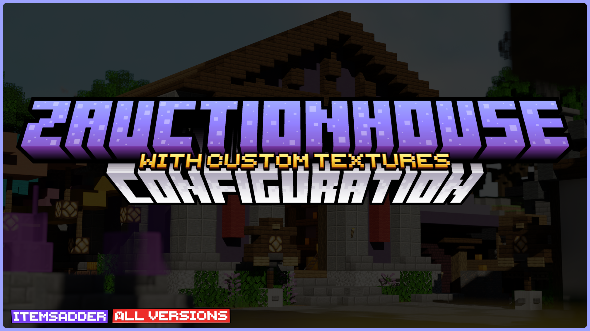 zAuctionHouse Config ItemsAdder | ES | BuiltByBit