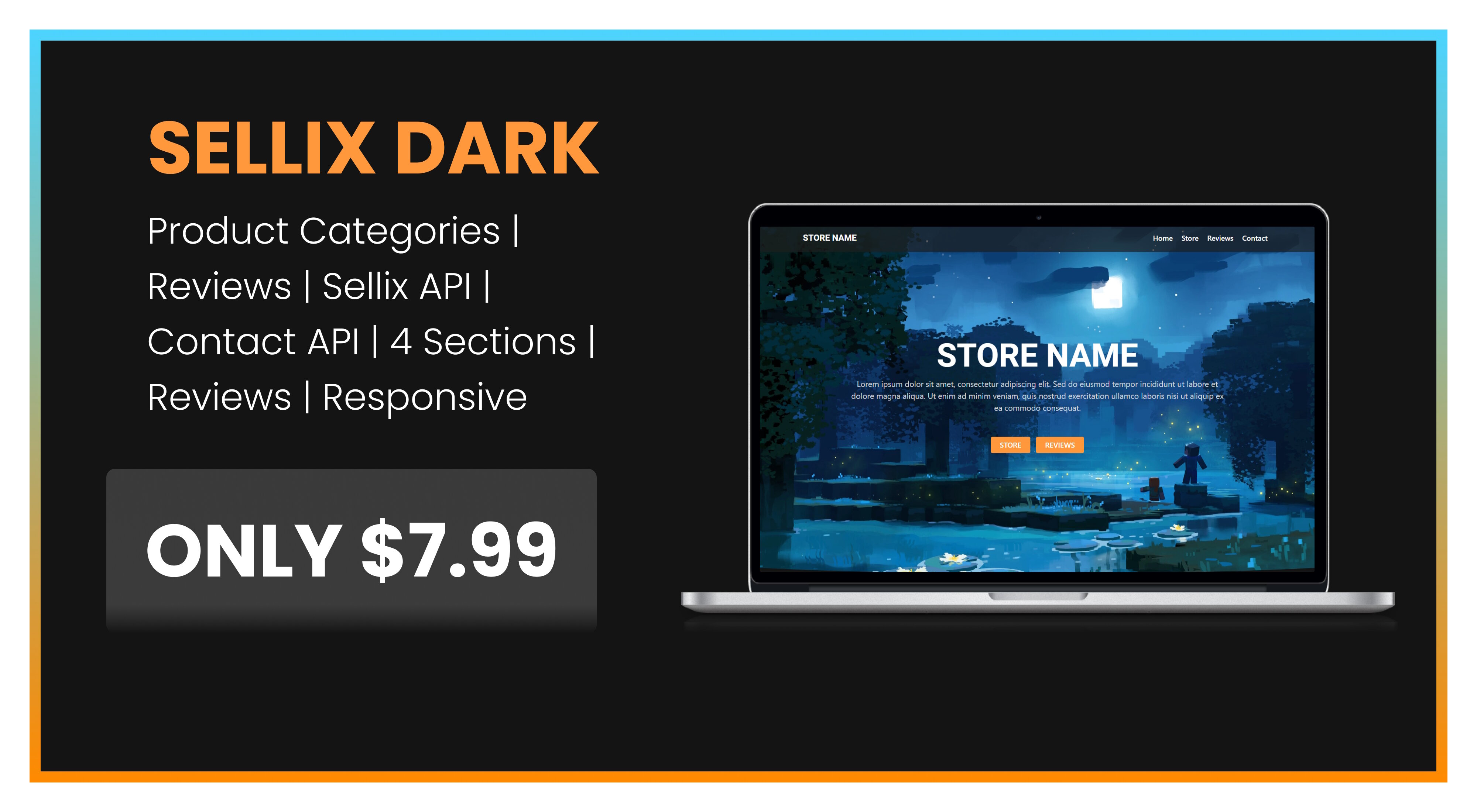 Sellix Dark | Standalone Website | BuiltByBit