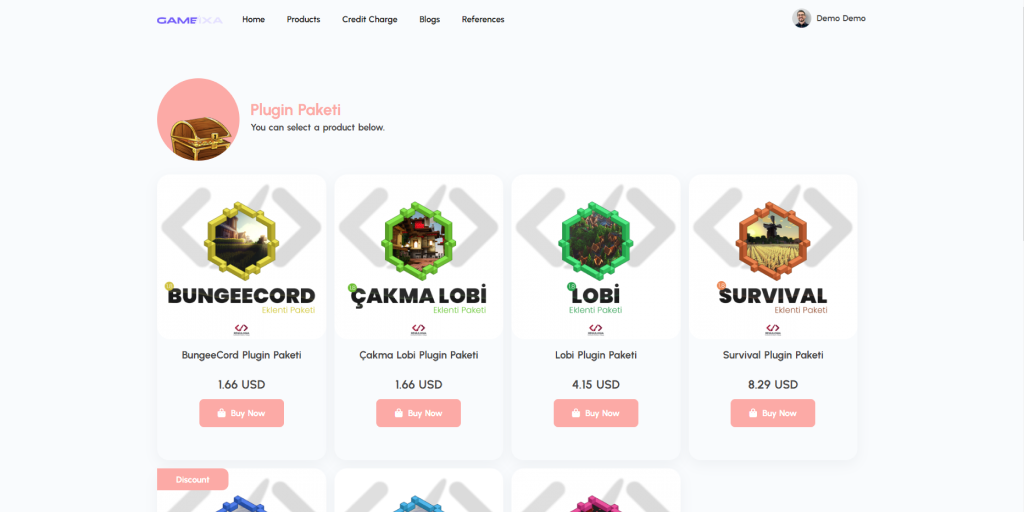 GAMEIXA - Digital Ecommerce Website | BuiltByBit