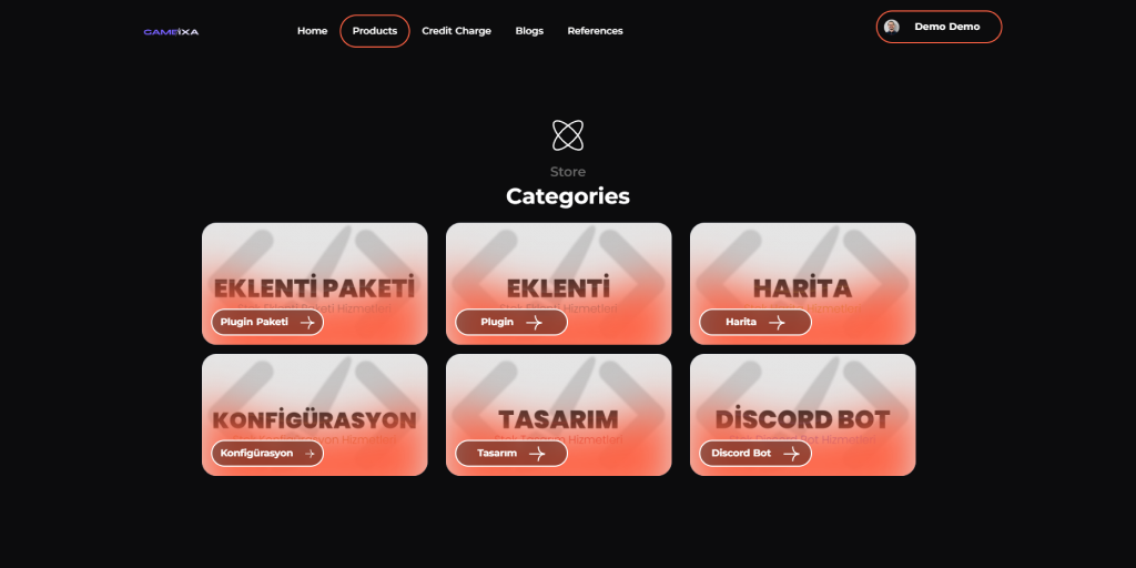GAMEIXA - Digital Ecommerce Website | BuiltByBit