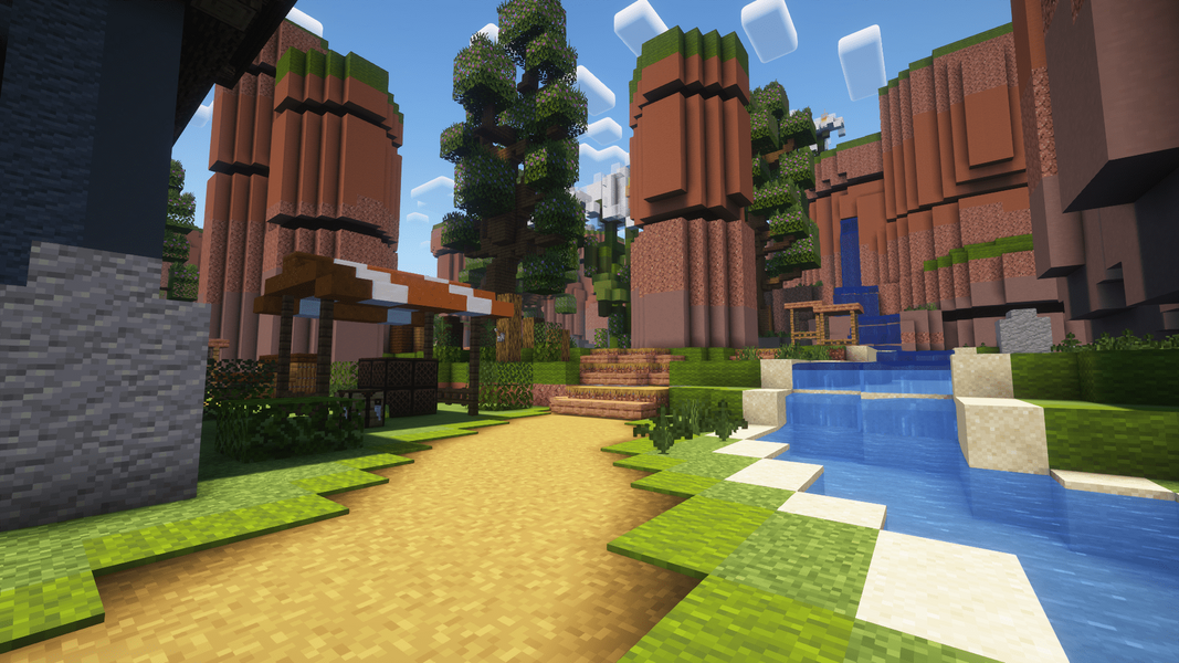 Forest Village - Minecraft Lobby | BuiltByBit