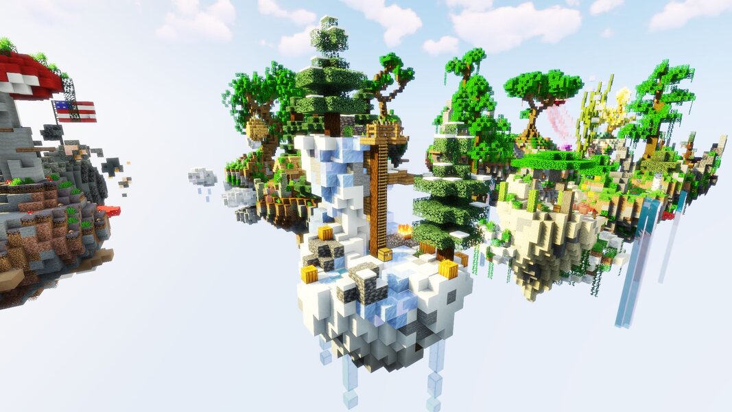 20 SkyBlock Starter Islands | Pack | BuiltByBit