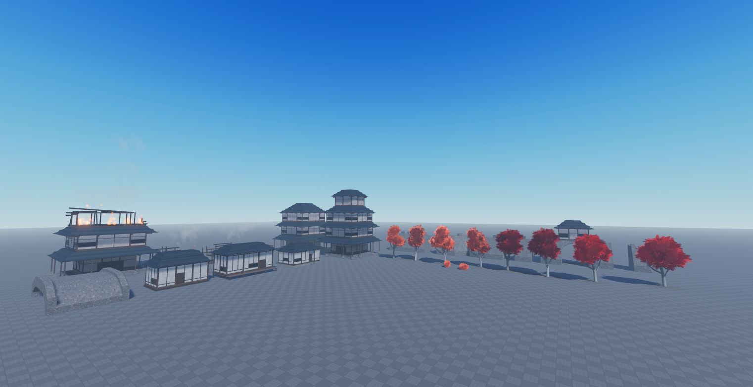 Lowpoly Anime Japan Pack Roblox | BuiltByBit