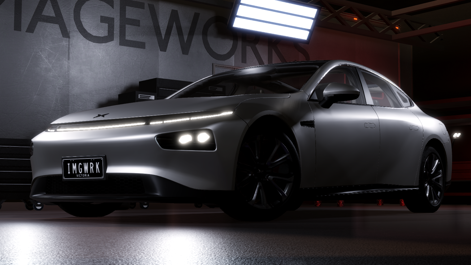 2022 XPeng P7 w/ UV Map | BuiltByBit