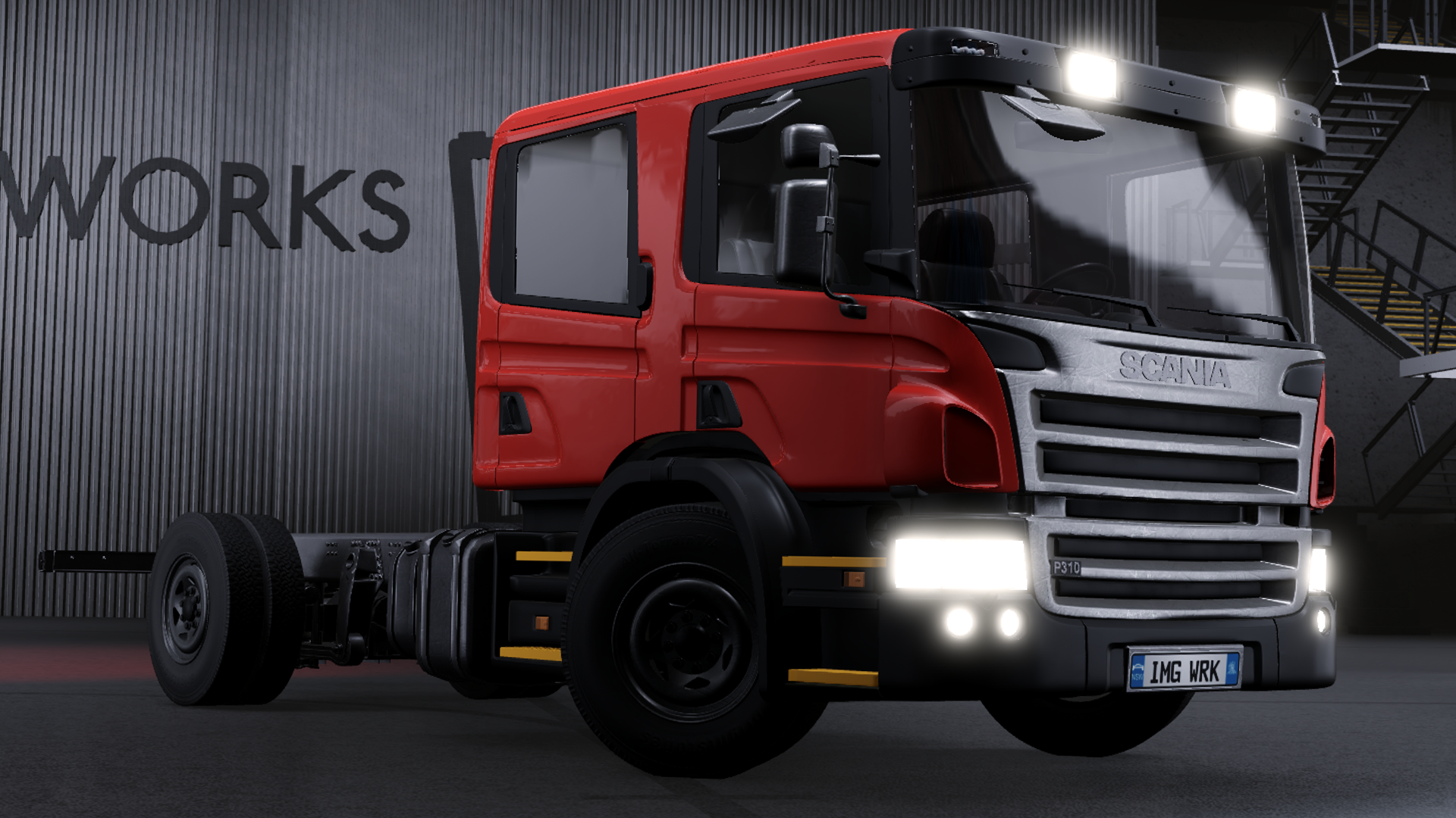 Scania P310 w/ UV Map | BuiltByBit