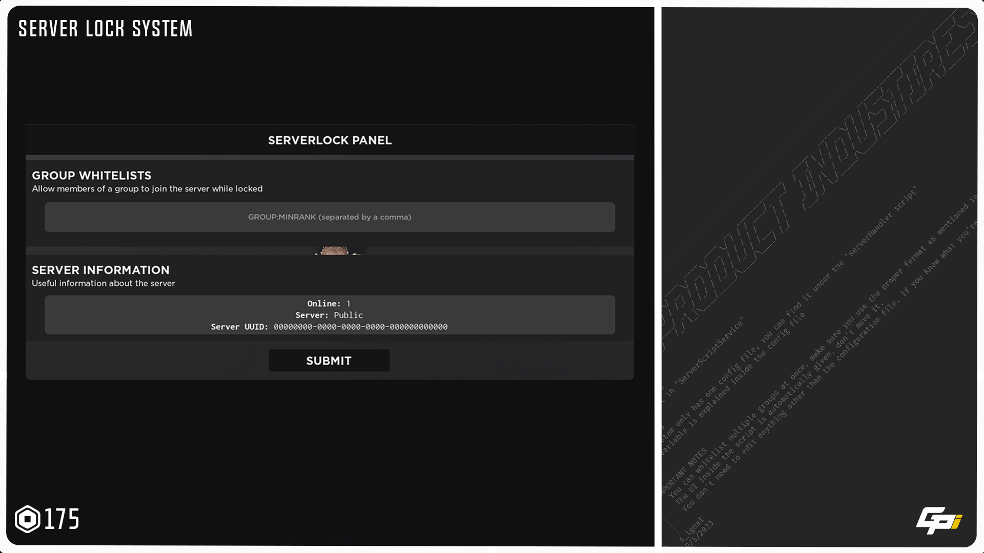 Serverlock System | BuiltByBit