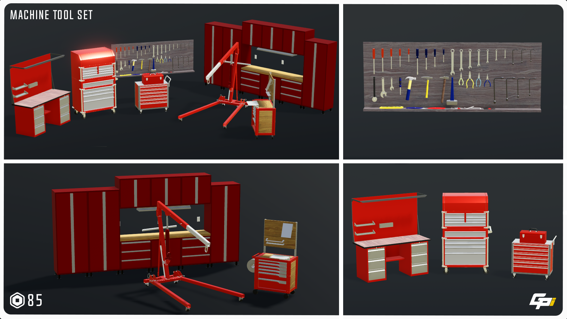 Machine Tool Set | BuiltByBit