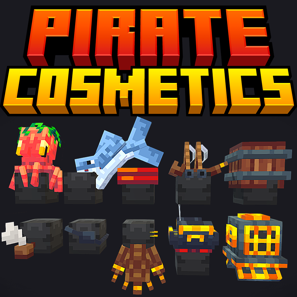Pirate cosmetics pack | BuiltByBit
