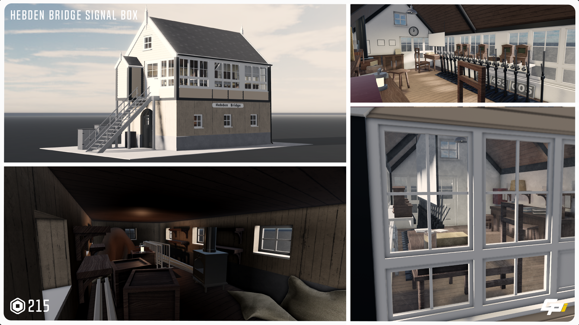 Hebden Bridge Signal Box | BuiltByBit