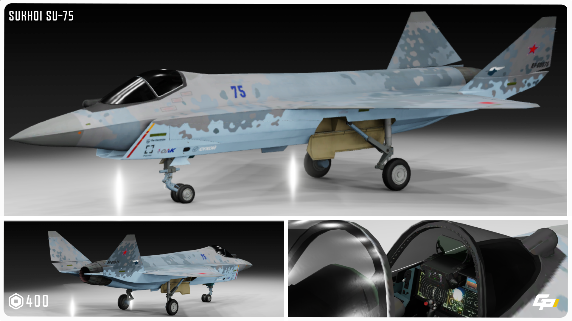 Sukhoi SU-75 | BuiltByBit