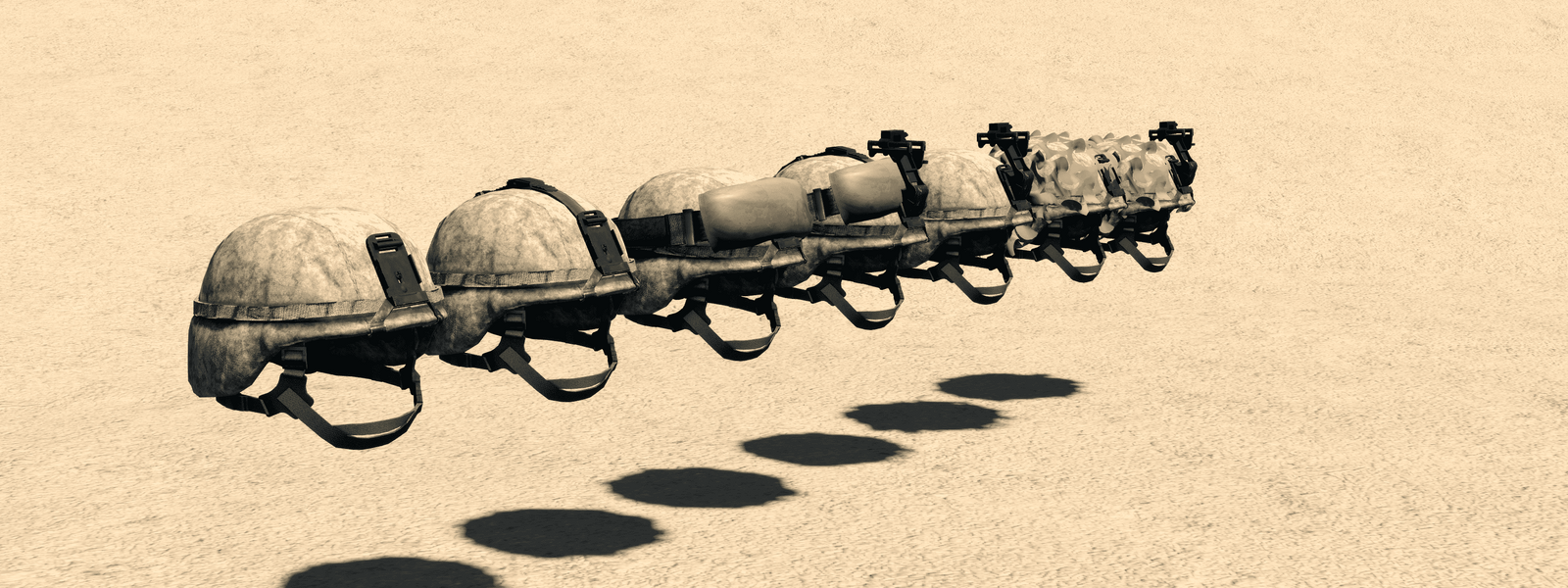 US Marines Desert Helmet Pack | BuiltByBit