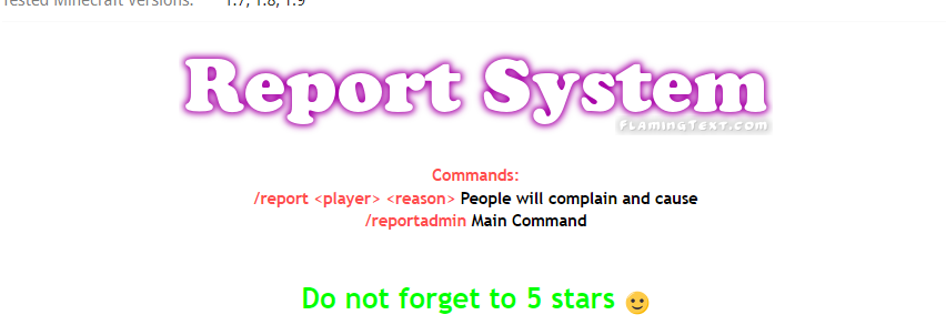 Report System SKRIPT | BuiltByBit