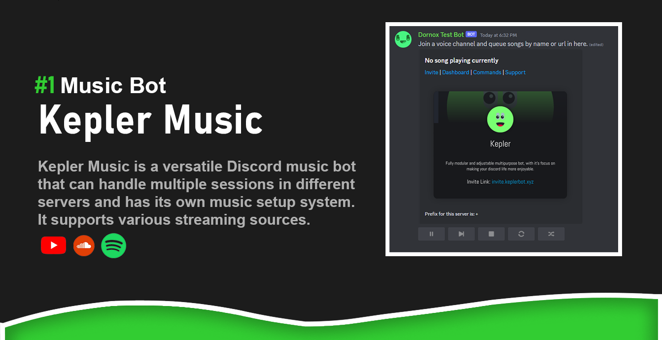 Discord Music Bot | Kepler | BuiltByBit
