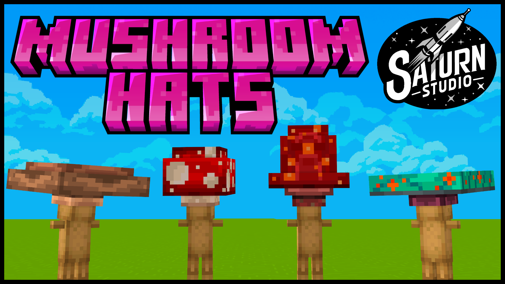 Mushroom Hats | SaturnStudio | BuiltByBit
