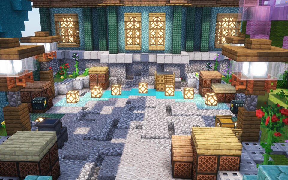 Sea Blue Lobby | BuiltByBit