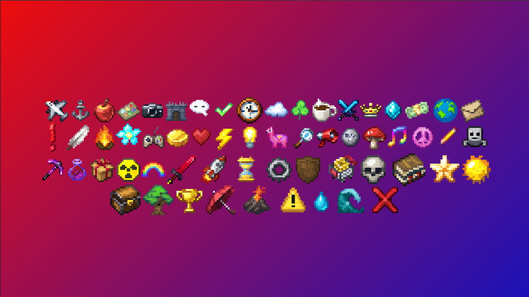 Bubble Icons / FREE 16x Pixels Icons | BuiltByBit