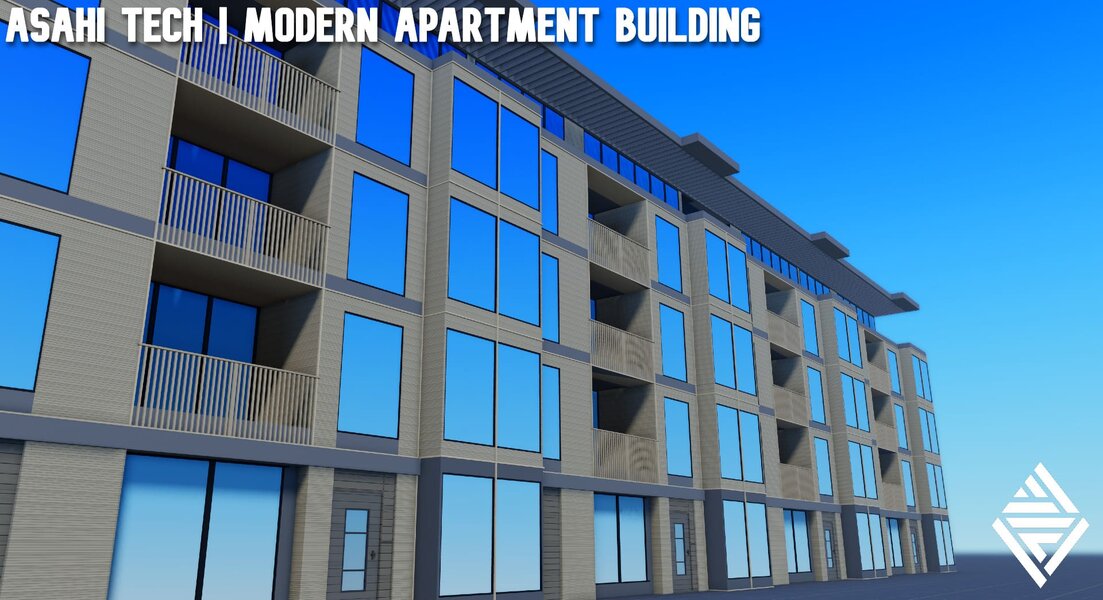 Modern Apartment Building | BuiltByBit