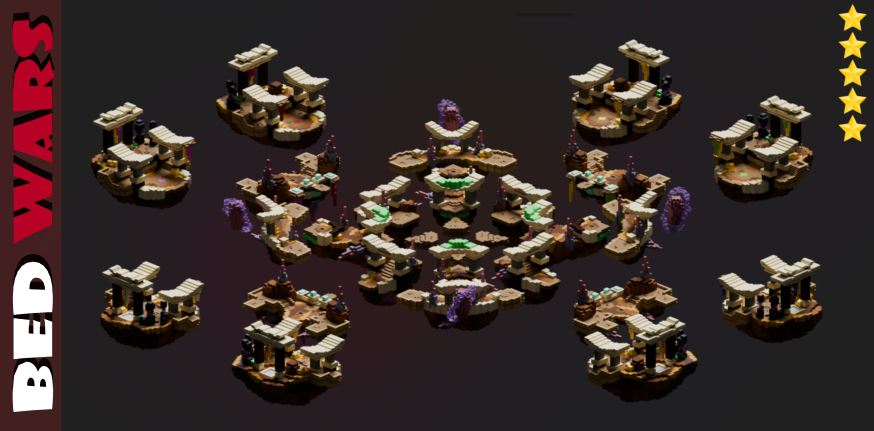 BED WARS | Aeromata 8 TEAMS | BuiltByBit