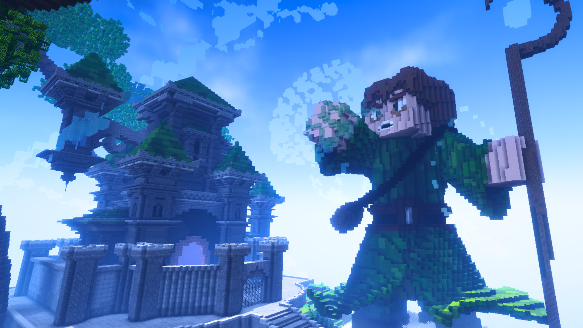 Wizard Lobby Green/Red | BuiltByBit