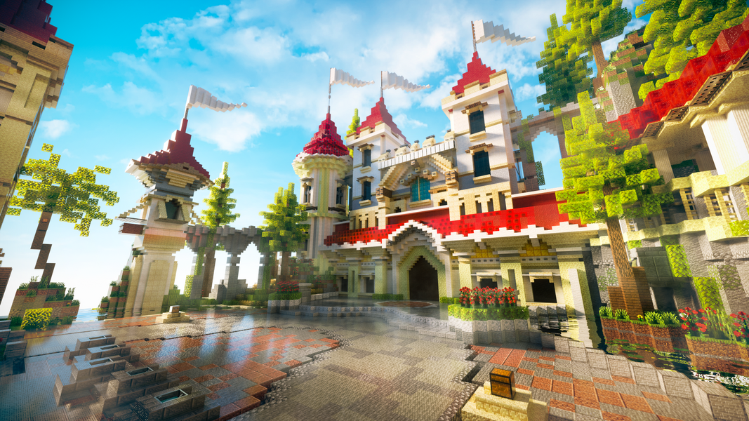 Red Castle | 100x100 | Main Hub | BuiltByBit