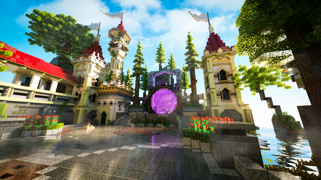 Red Castle | 100x100 | Main Hub | BuiltByBit