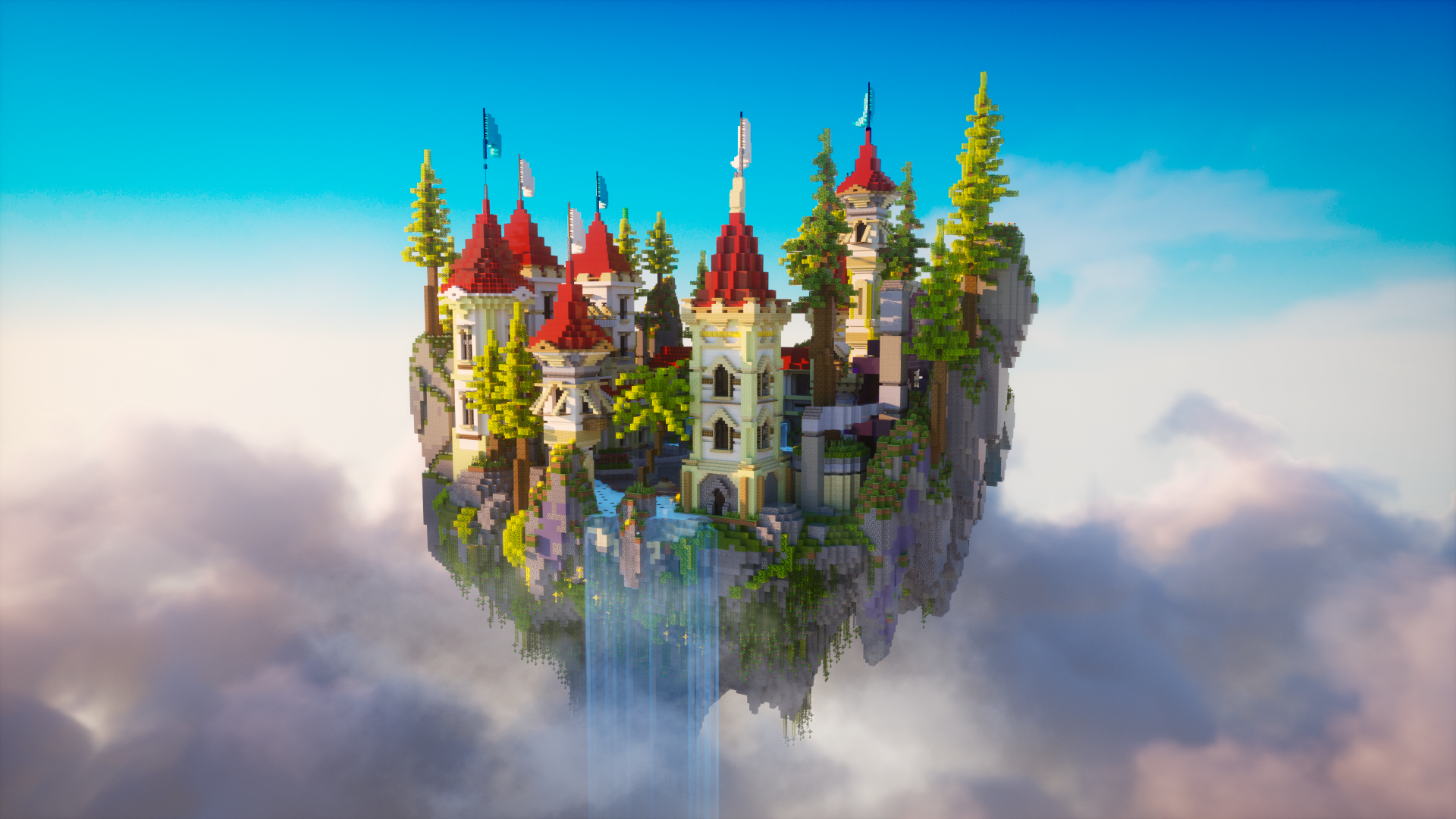 Red Castle | 100x100 | Main Hub | BuiltByBit