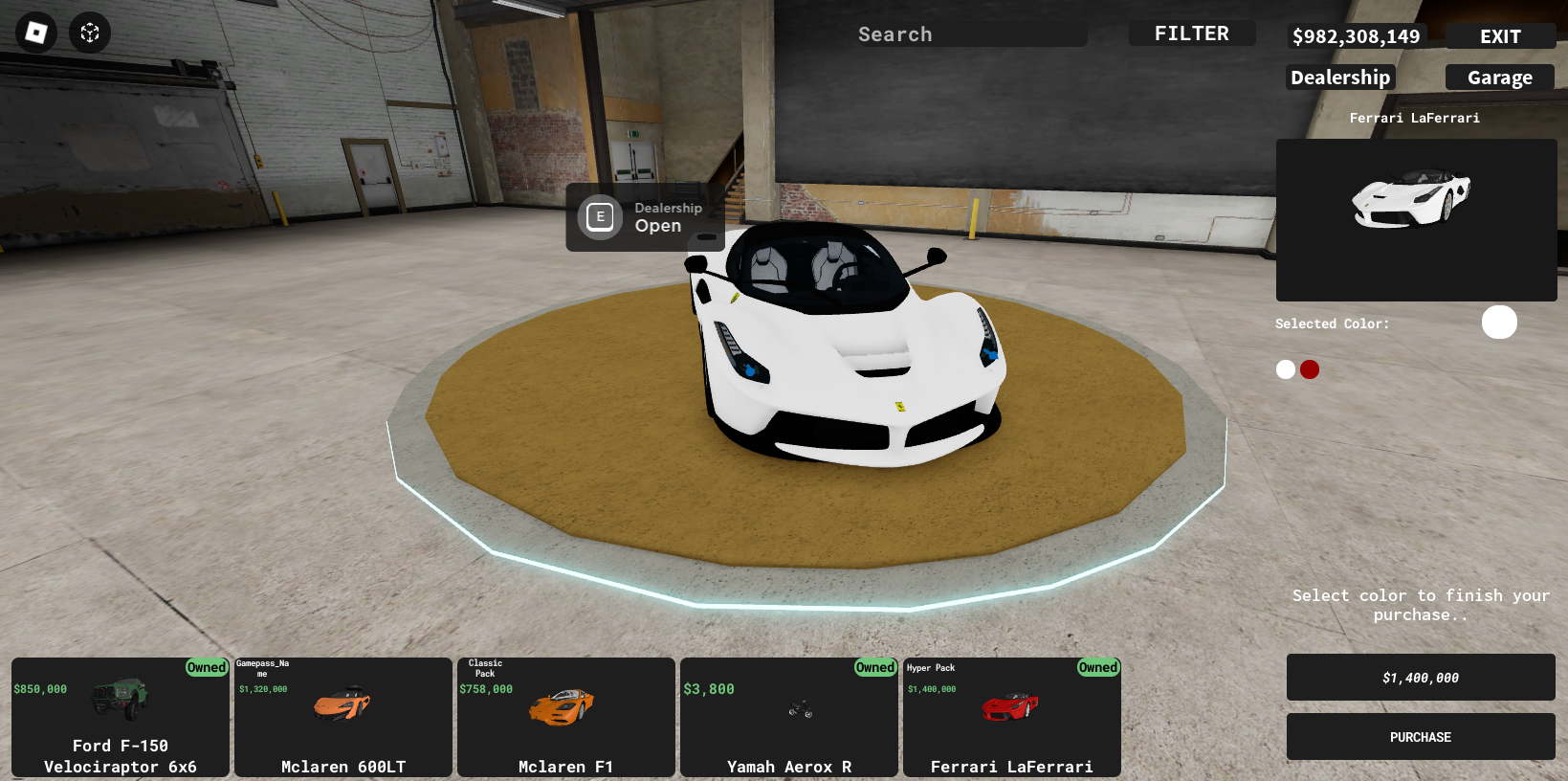 Advanced Vehicle Dealer/Spawning System | BuiltByBit