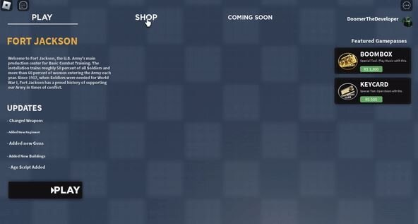 Simple Menu UI V1 | BuiltByBit