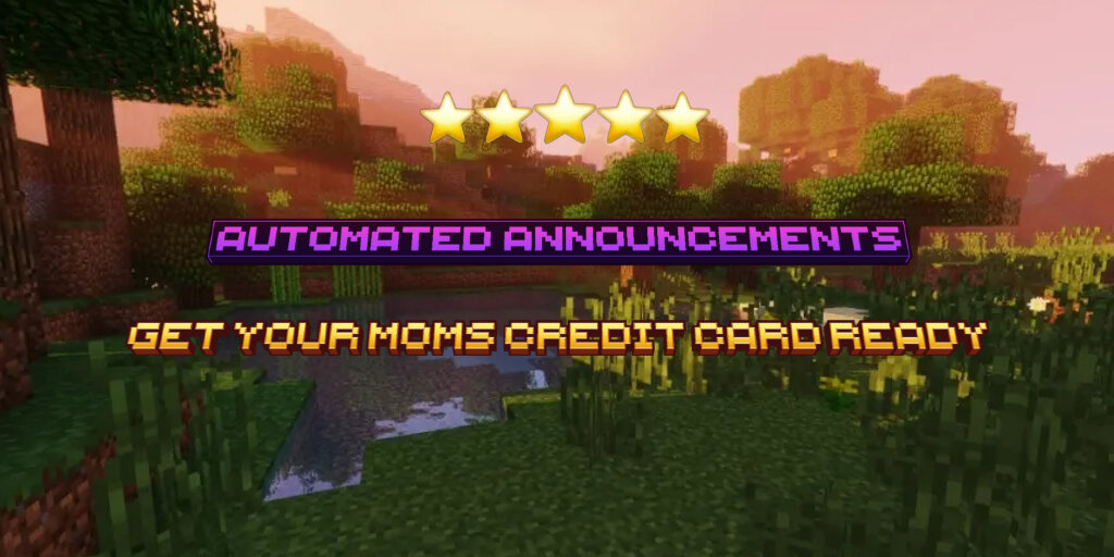 Automated Announcements | BuiltByBit