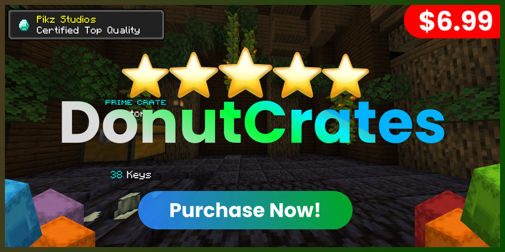 DonutCrates Pro - Choosable rewards | BuiltByBit