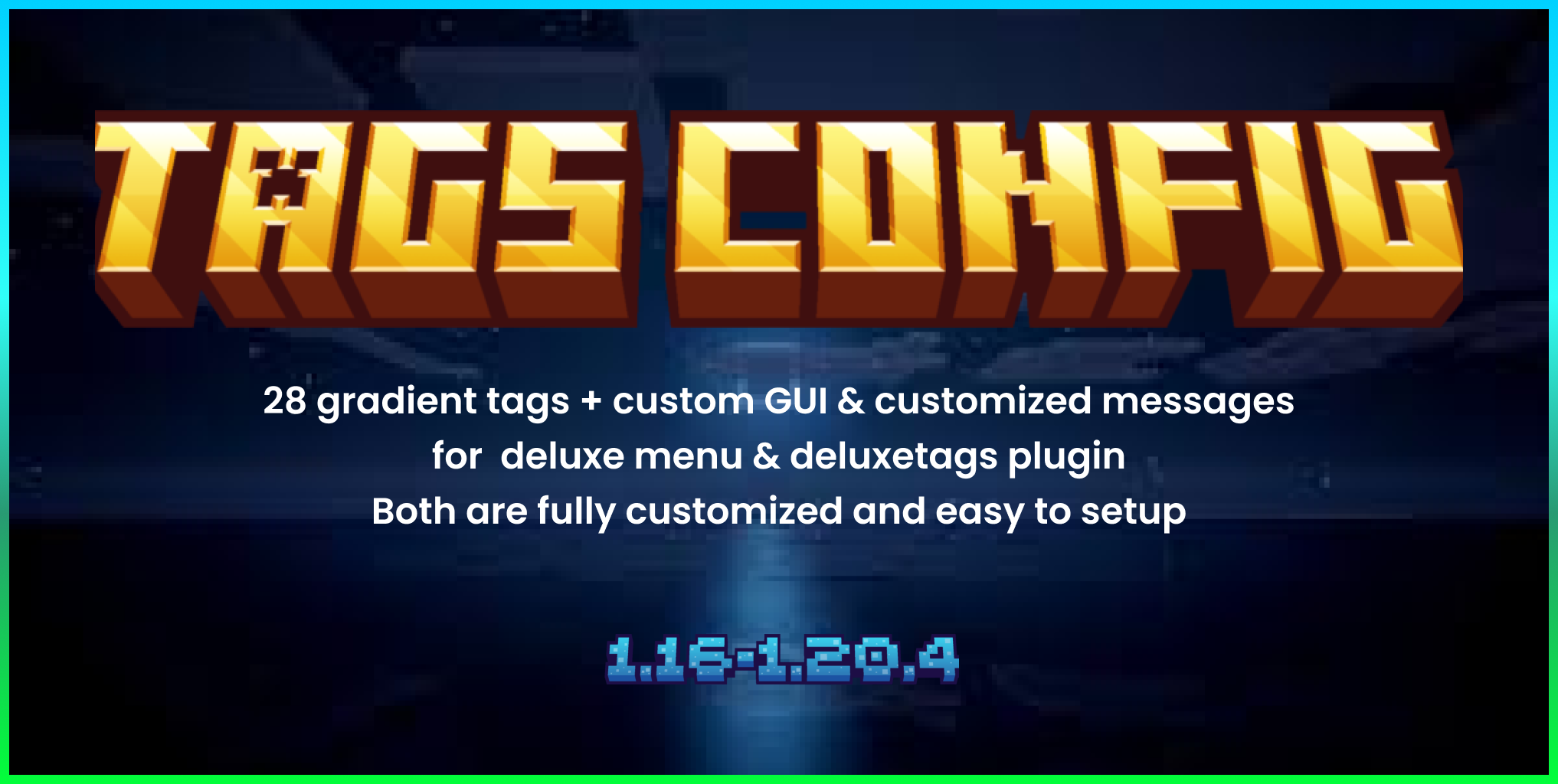 DeluxeTags Config - 28 Tags & Custom GUI | BuiltByBit