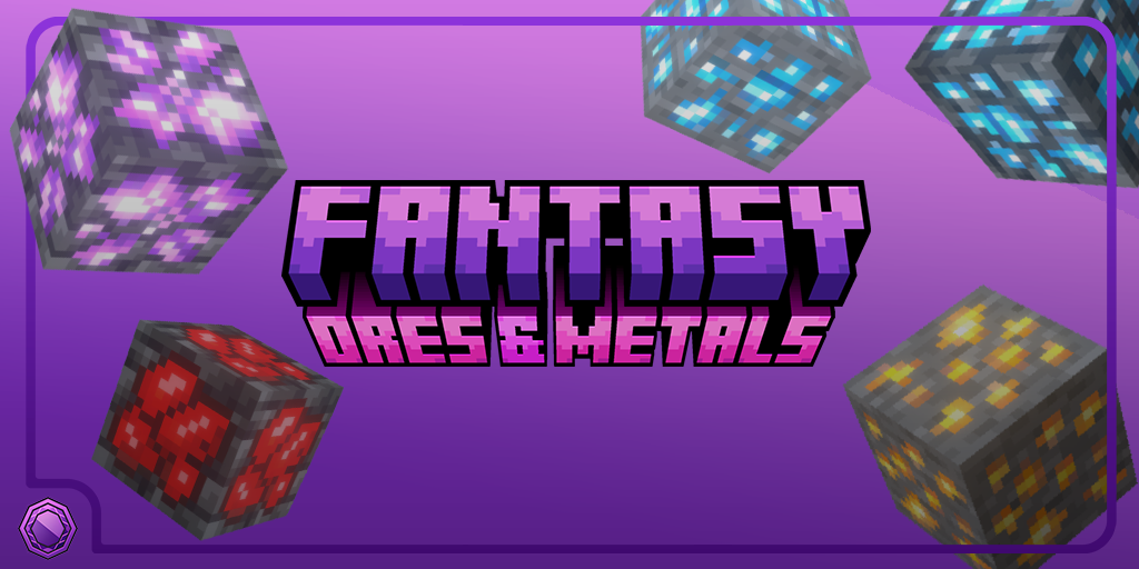 Fantasy Ores&Metals vol1 | BuiltByBit