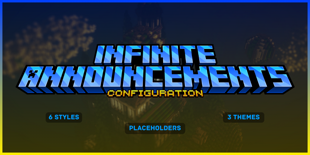 Infinite Announcements Configuration | BuiltByBit