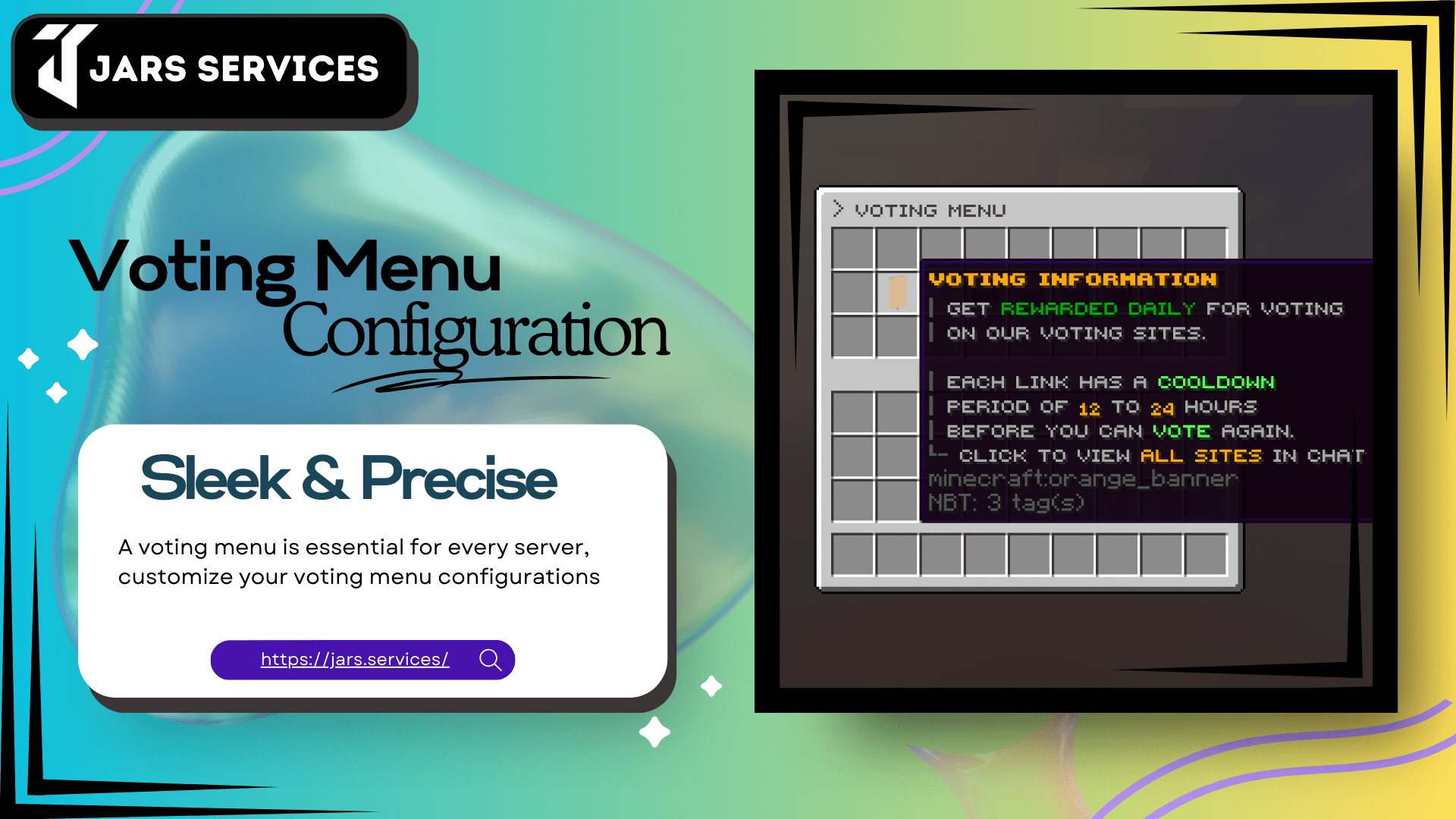 Voting Menu | DeluxeMenus Configuration | BuiltByBit