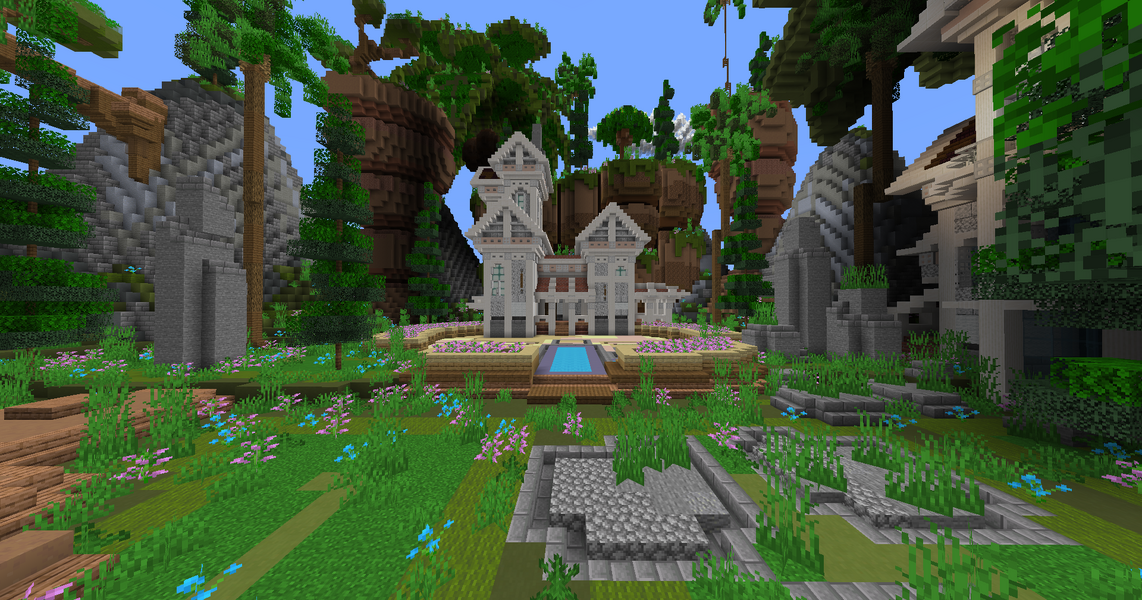 1,8+ Beach House Lobby - 250x250 Spawn | BuiltByBit